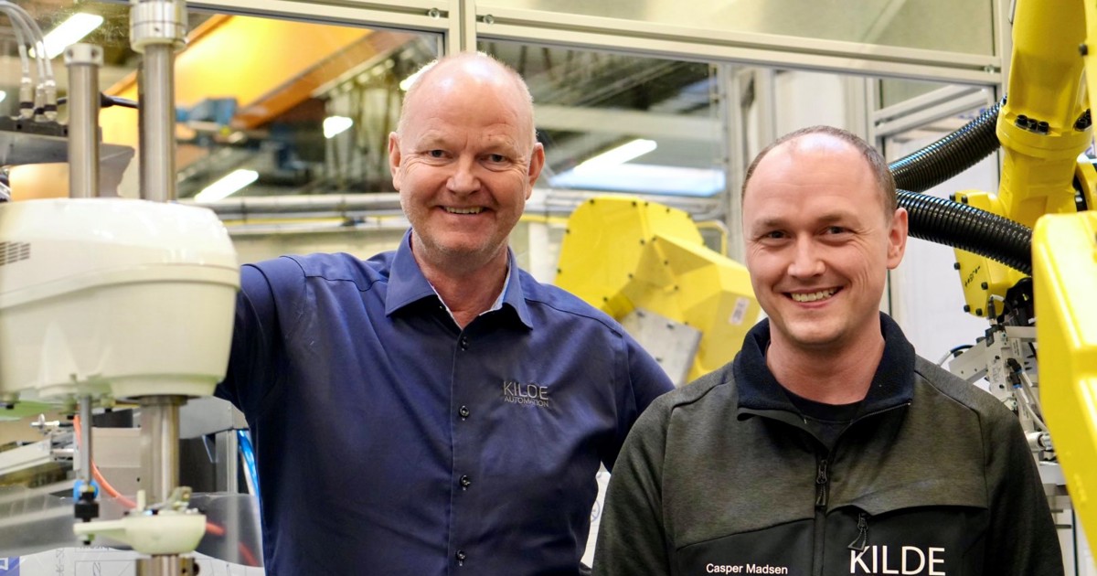 Kilde Automations lærling hyldet hos Dansk Industri